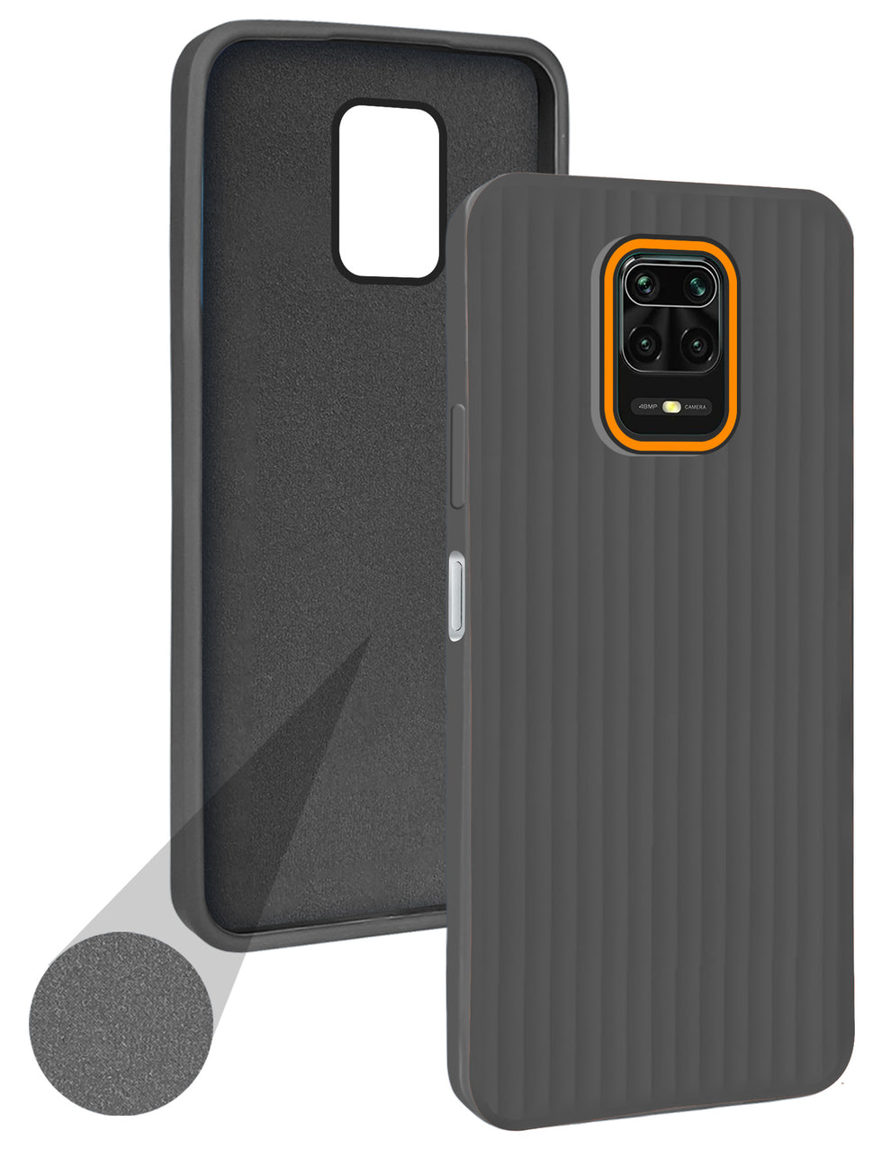 For Redmi Note 9 Pro | 9 Pro Max Back Cover Case (Minimalist Professio ...