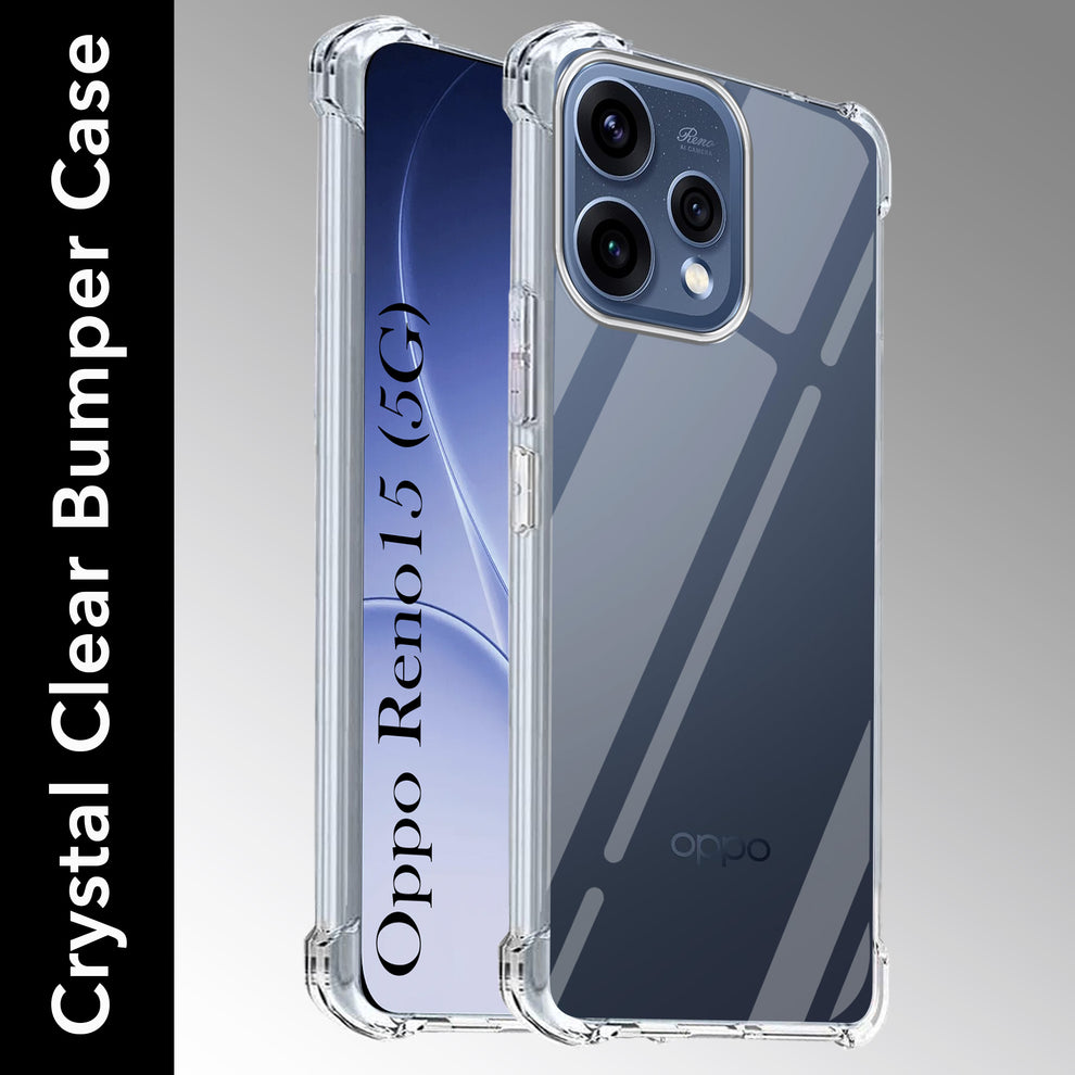 For Oppo Reno15 5G | Oppo Reno 15 5G Back Cover Shockproof Crystal-Cle ...