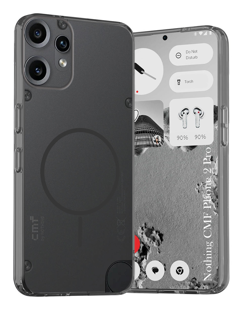 For Nothing CMF Phone 2 Pro Back Cover Case Silicone (Slim Paper Thin ...